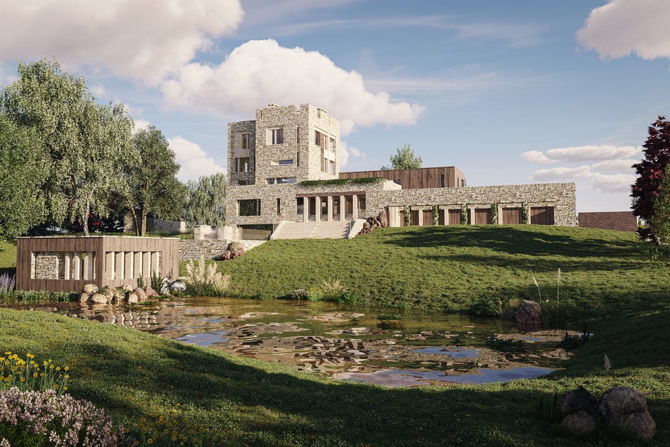 House for Sale in Oversley Castle: A majestically modern castle, the ...